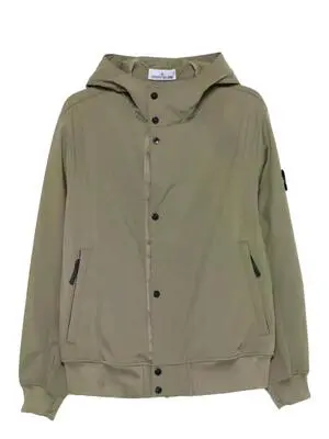 Stone Island Hooded Jacket - Green