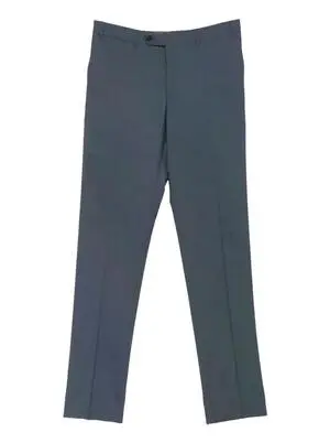 Canali Buttoned Trousers - Blue