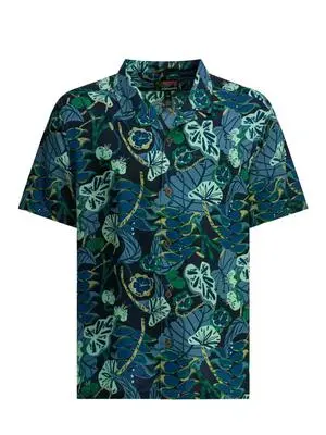 Patagonia Floral-print Shirt - Blue