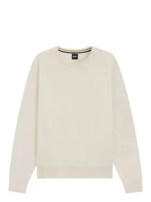 BOSS Crew-neck Sweater - White