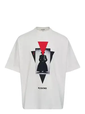 BLACKJACK Ace Logo-detail T-shirt - White