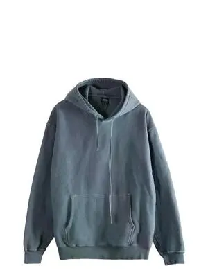 StÜssy Hooded Pocket Hoodie - Blue