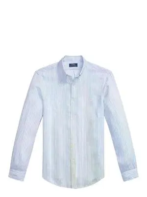Polo Ralph Lauren Striped Buttoned Shirt - Blue