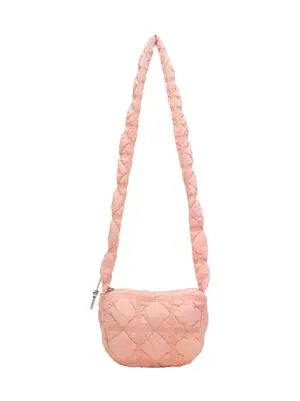 CARLYN Poing Quilted Shoulder Bag - Pink