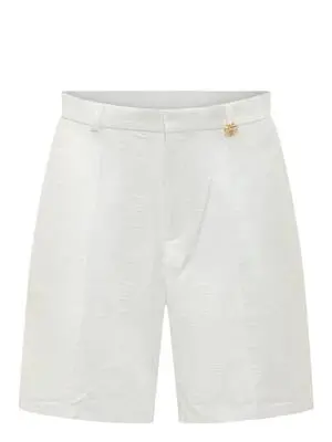 Casablanca Monogram Shorts - White