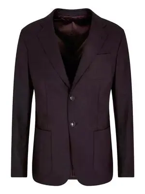 Giorgio Armani Single-breasted Blazer - Brown