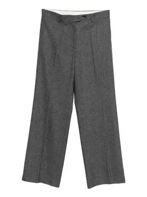 N°21 Herringbone Trousers - Grey