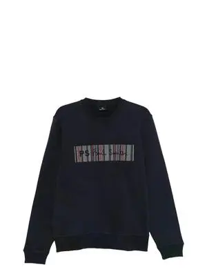 Paul Smith Regular-fit Crew-neck Sweatshirt - Blue