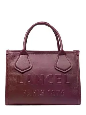 LANCEL Jour Logo Tote Bag Purple