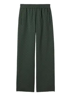 Gucci Gg Technical Jersey Leisure Pants - Green