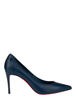 CHRISTIAN LOUBOUTIN Sporty Kate Nappa 85 Pumps - Navy