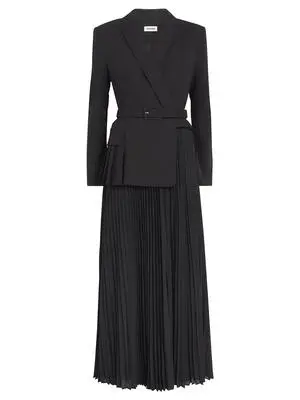 Simkhai Alexandra Blazer Midi Dress - Black