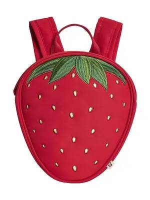 KONGES SLOJD Mini Strawberry Backpack - Red