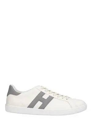 Hogan Leather Low-top Sneakers - White