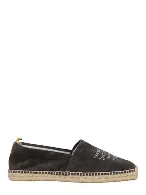 CastaÑer CASTAÑER Leather Espadrilles Charcoal