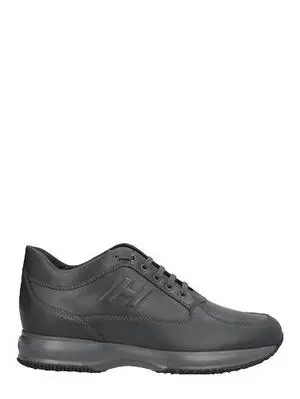 Hogan Interactive Leather Sneakers - Grey