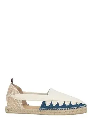 CastaÑer Textile Espadrilles - Off White