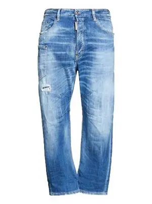 Dsquared2 Jeans In Tie-dye Denim - Blue