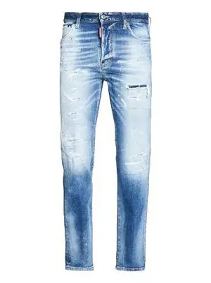 Dsquared2 Jeans In Cotton And Elastane - Blue
