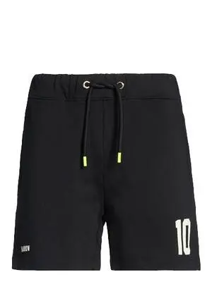 BARROW Cotton Blend Bermuda Shorts - Black