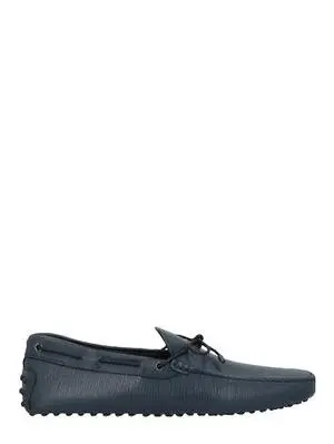 TOD'S Leather Loafers - Navy