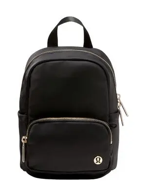 Lululemon Everywhere Backpack Mini 4l - Black/graphite Grey/gold