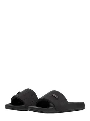 Lululemon Restfeel Woven Slide Black/black/black
