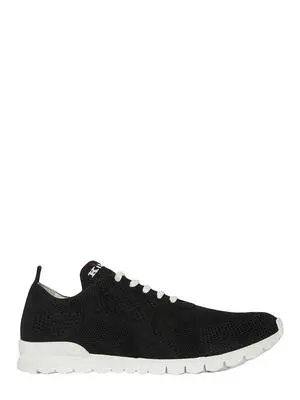 Kiton Logo-motif Sneakers - Black