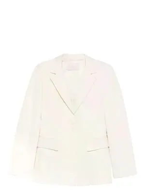 CIRCUS HOTEL Flap Pocket Blazer - Neutrals