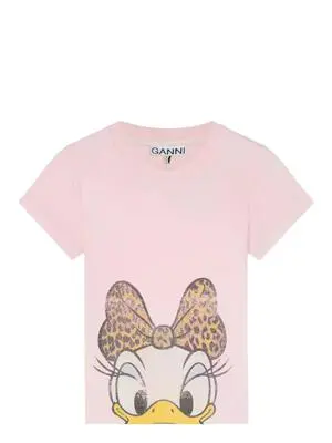 GANNI X Disney Graphic T-shirt - Pink