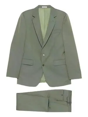 FURSAC Single-breasted Notched-lapel Suit - Green