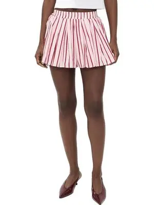 Line & Dot Vivee Striped Skort - Pink