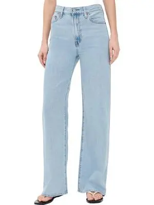 LEVI'S Ribcage Wide Leg Jeans - Of Course Stone