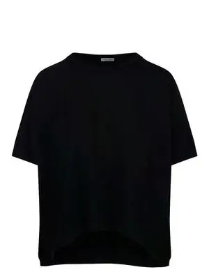 ROBERTO COLLINA Crew-neck Short-sleeve T-shirt - Black