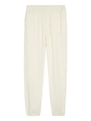 LITERARY SPORT Keri Cotton Sweatpants - White