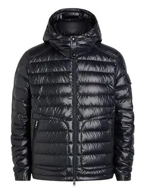 Moncler Lauros Padded Shell Jacket - Navy