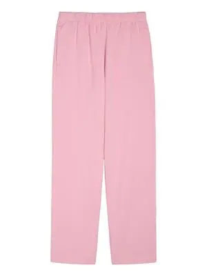 SKIMS Cotton-blend Straight-leg Sweatpants - Pink