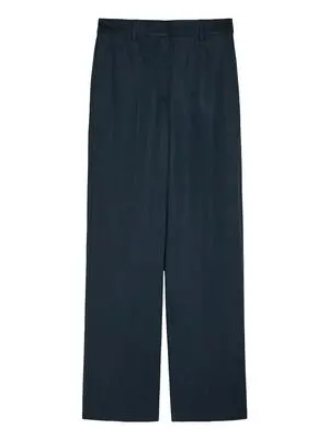 REFORMATION Gisele Straight-leg Trousers - Navy