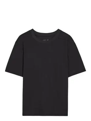 LITERARY SPORT Harper Cotton T-shirt - Black