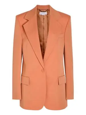 Stella McCartney Boyfriend Wool Blazer - Orange