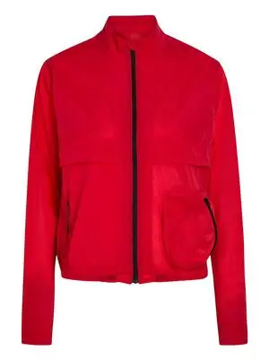 LITERARY SPORT Celeste Ventilated Shell Jacket - Red
