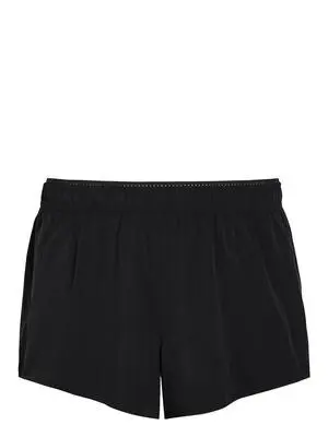 LITERARY SPORT Stretch-nylon Run Shorts - Black