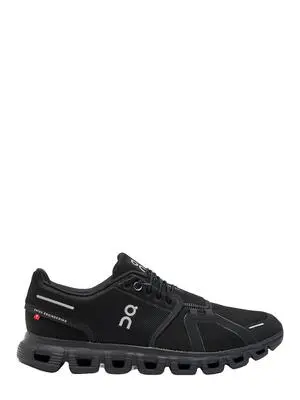 On Cloud Panelled Mesh Sneakers Black And Silver