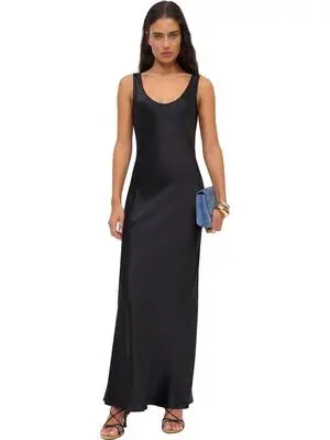 REFORMATION Pamela Silk Maxi Dress