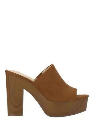 Vince Camuto Shelbie Platform Slide - Tuscan Tan