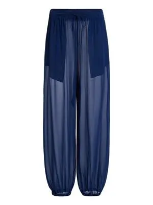 Christopher Esber Bennett Silk Pants - Navy