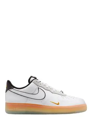 Nike Force 1 Low Sneakers - White/black/orange Peel