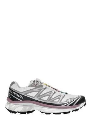 SALOMON Xt-6 Sneakers - White/black/dusky Blue Orchid