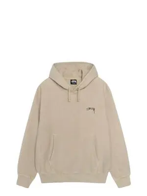 StÜssy Smooth Stock Pigment Dyed Hoodie - Khaki