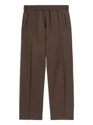 Palm Angels Curved Logo Track Pants - Brown